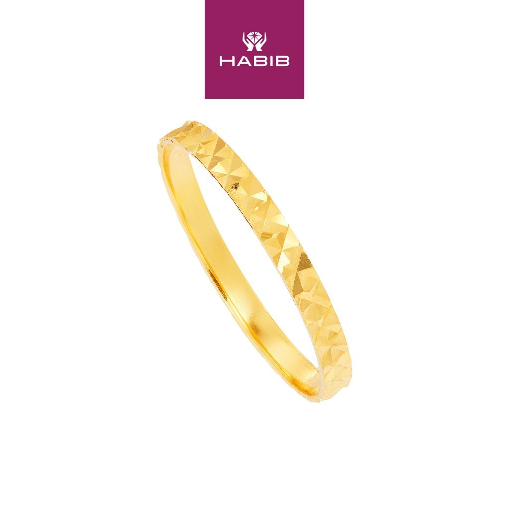 HABIB 916/22K Yellow Gold Ring EHR180423 (22K Gold) | Shopee Malaysia