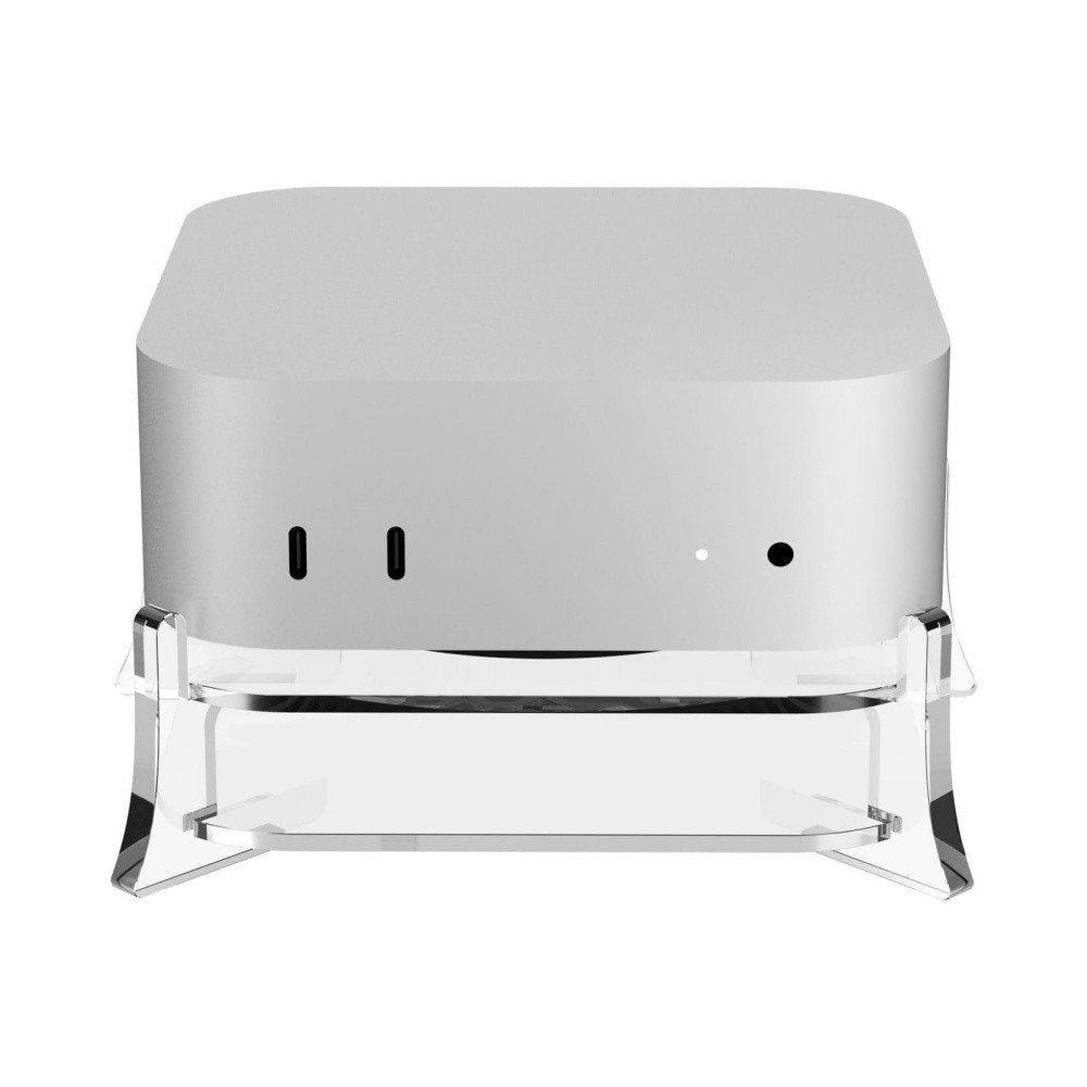Mac Mini M4 Stand Acrylic Desktop Mount Holder for Mac Mini M4/M4 Pro ...