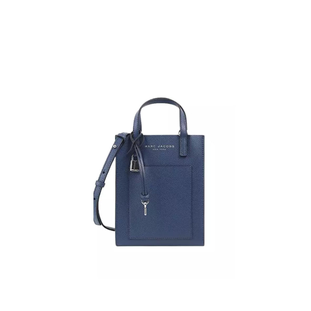 Marc Jacobs Micro Mini Grind Tote Crossbody bag In Azure Blue ...