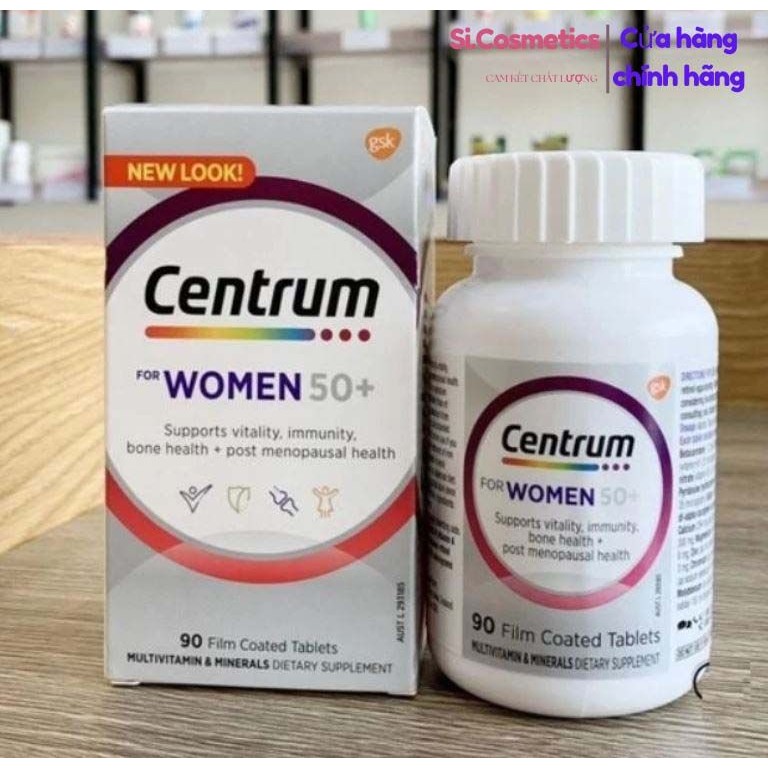 Multivitamins for women over 50 years old Centrum women 50+ box of 90 ...
