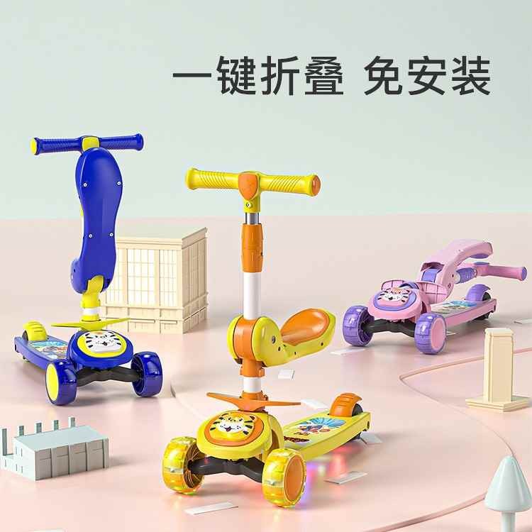 [Harga Diskaun] Skuter untuk Kanak-kanak, Boleh Duduk dan Menunggang ...