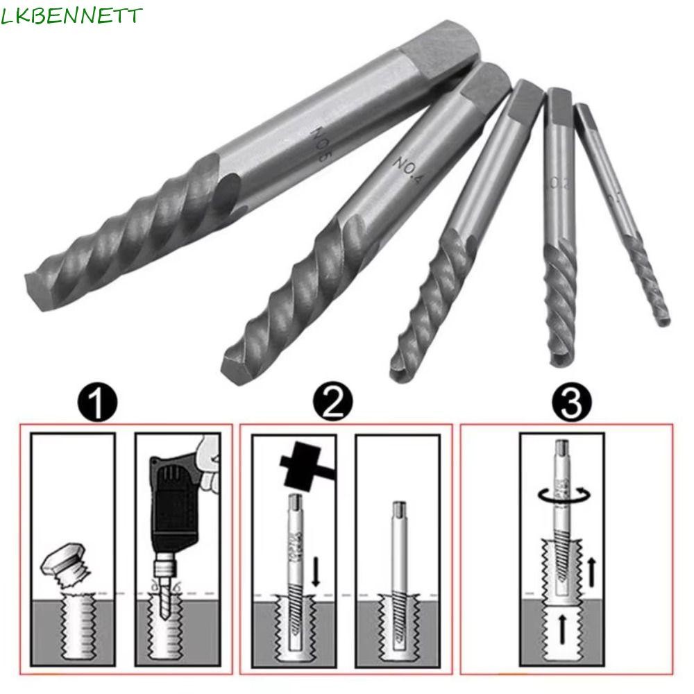 LKBENNETT Broken Screw Extractor, Multifunctional Easy Removal Screw ...