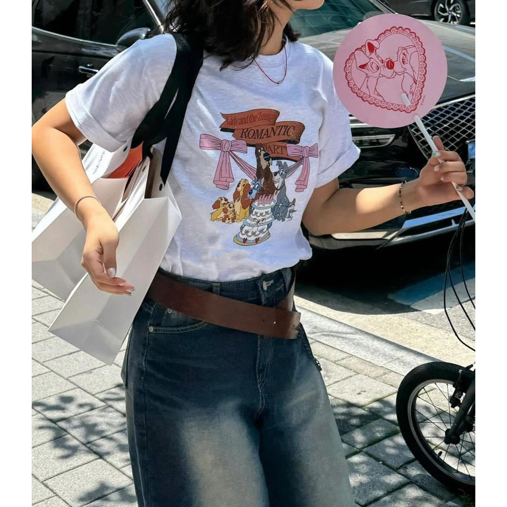 ronron Disney Jointly signed Lady and rascal cartoon Korea The dog ...