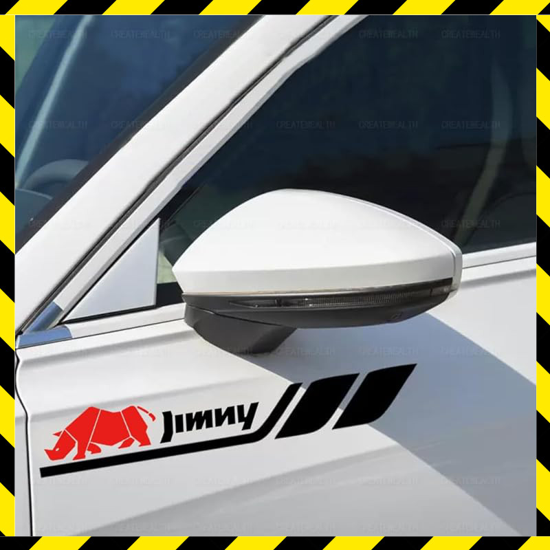 Suzuki Jimny Sticker Body Fender Door Side Glass Side Skirt Emblem ...
