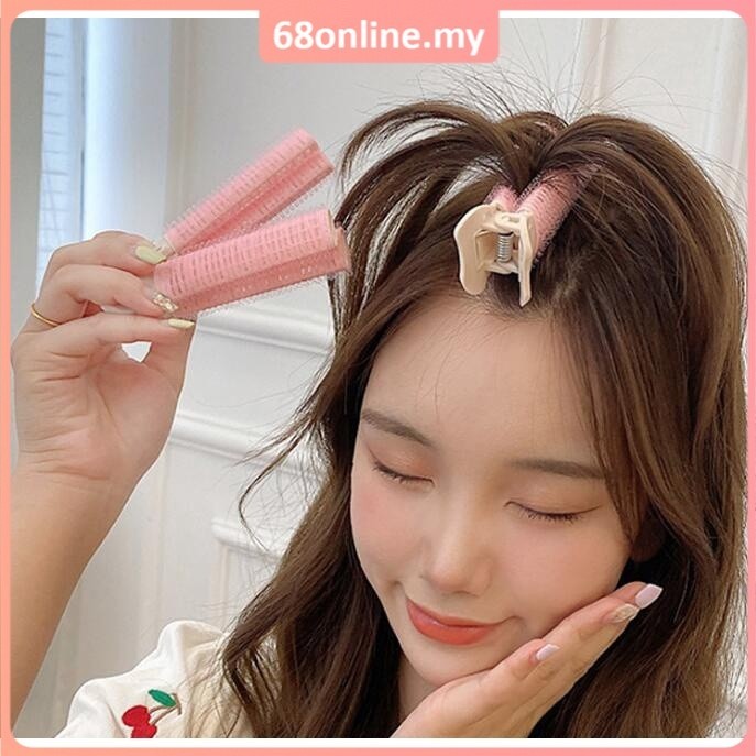 [Johor Seller] Bangs Fixed Hair Clip Curls Tube Fluffy Hairpin Seamless ...