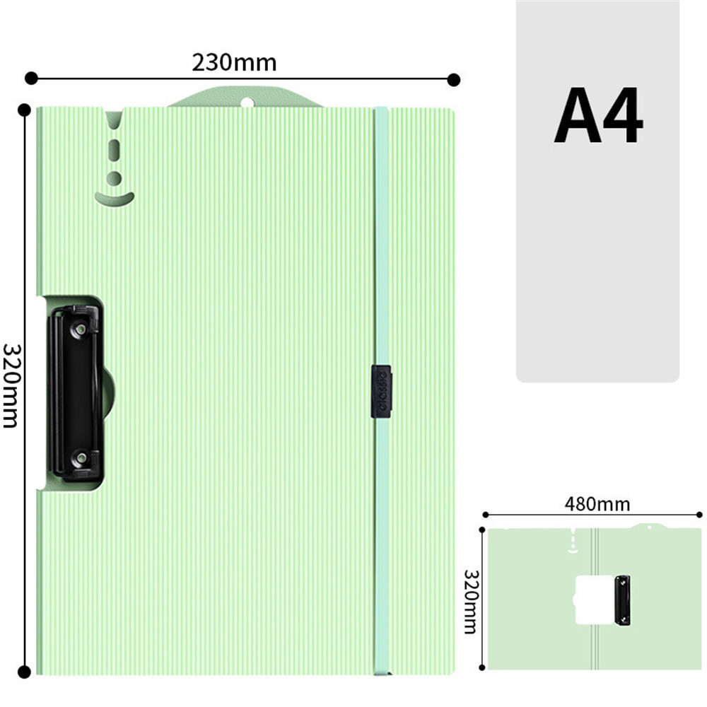 Plastic Storage Clipboards A4 Board Clip Note Clipboard Writing Pad ...