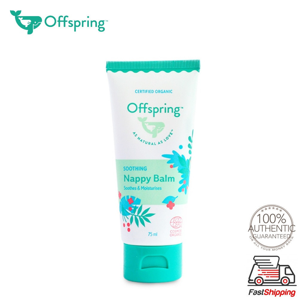 Offspring Soothing Nappy Balm 75ml Delicate Organic Balm For Sensitive ...