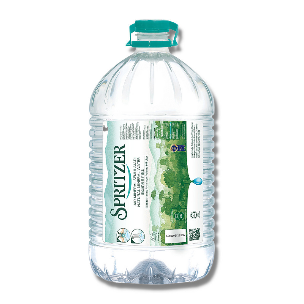 Spritzer Natural Mineral Water 2x9.5L | Shopee Malaysia