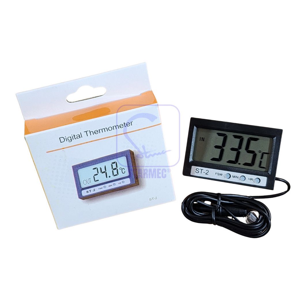 St-2 Digital Thermometer Thermometer Room Temperature Gauge | Shopee ...