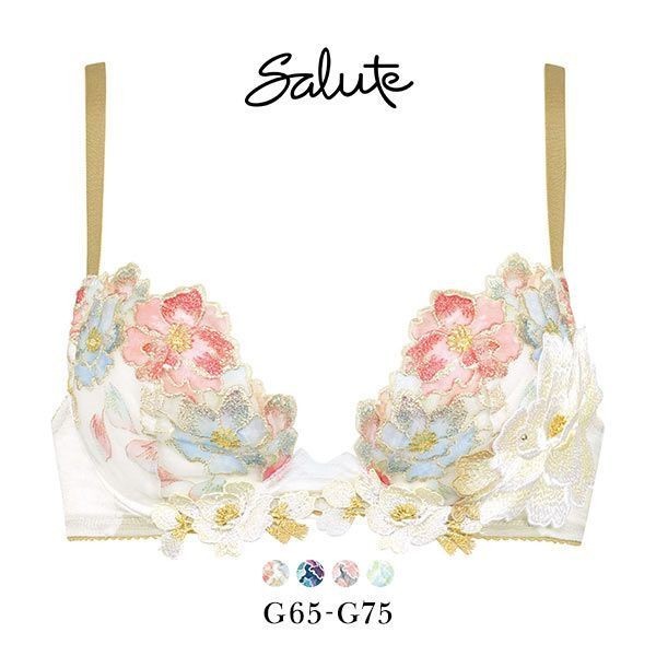 Wacoal Salute series 03G BTJ703 FRONT-X+ Bra (Size G)(40BTJ703GW2)(Direct from Japan)1 | Shopee ...