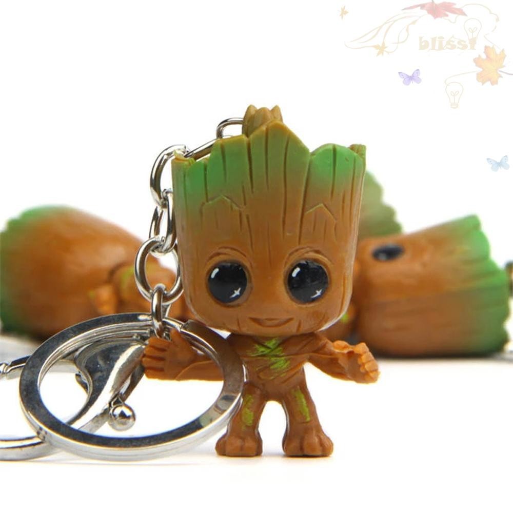 BLISS Groot Keychains 4 Styles For Women Bag Pendant Action Figure ...