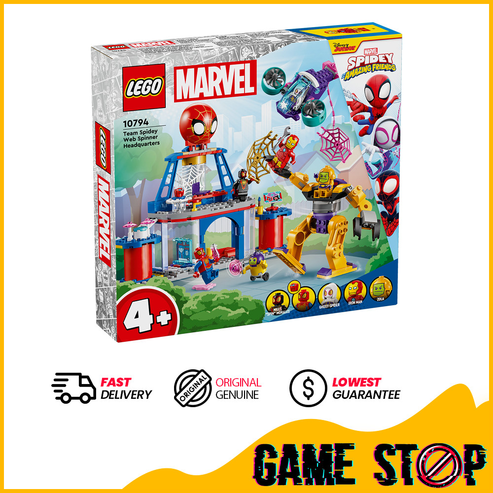 Lego 10794 Spidey Team Spidey Web Spinner Headquarters | Shopee Malaysia