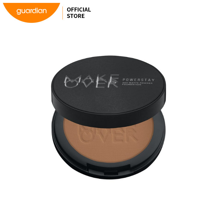 MAKE OVER Powerstay 24H Matte Powder Foundation W50 Cream Tan 10 g ...