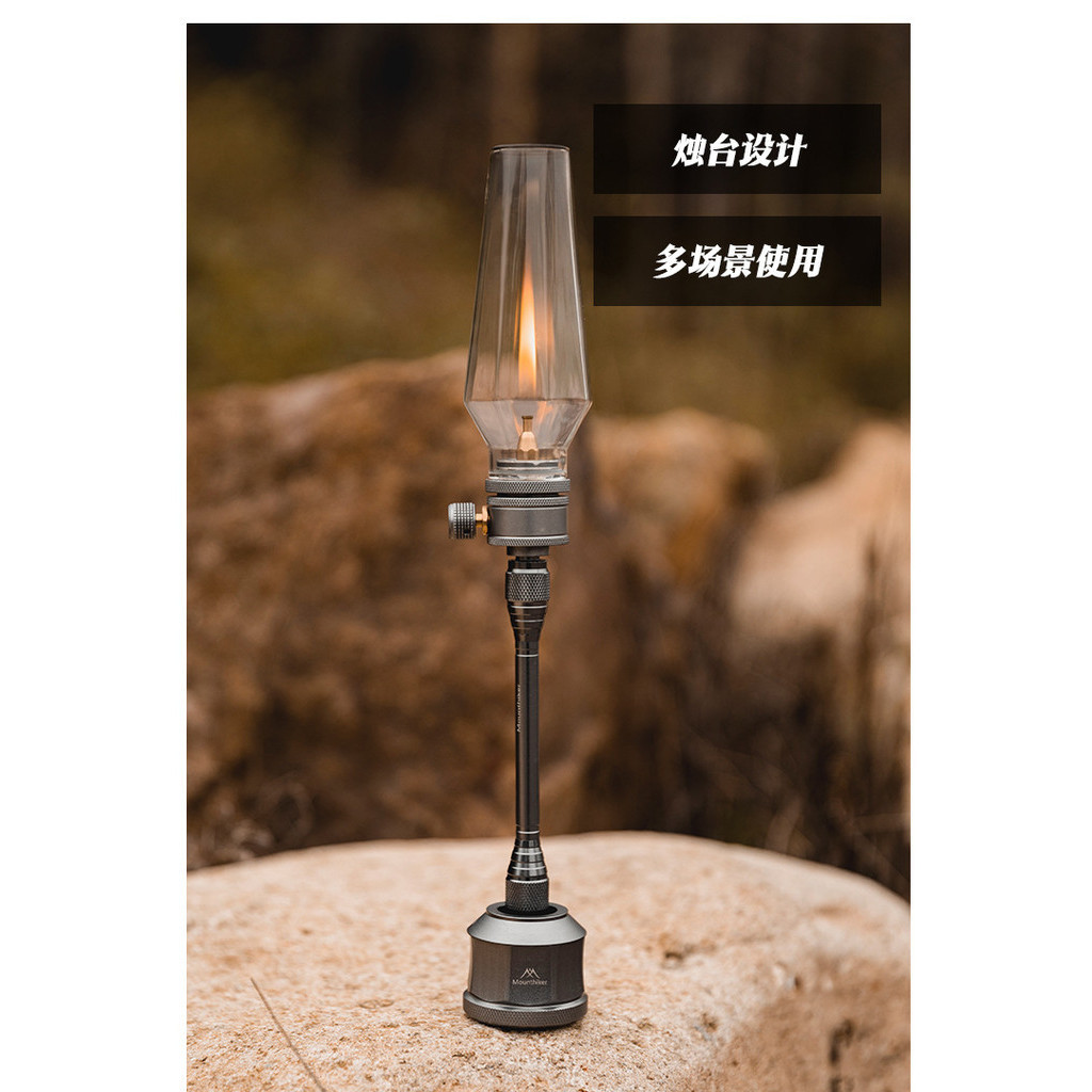 Gas Lamp Outdoor Camping Candle Holder Lighting Candle Lamp Ambient ...