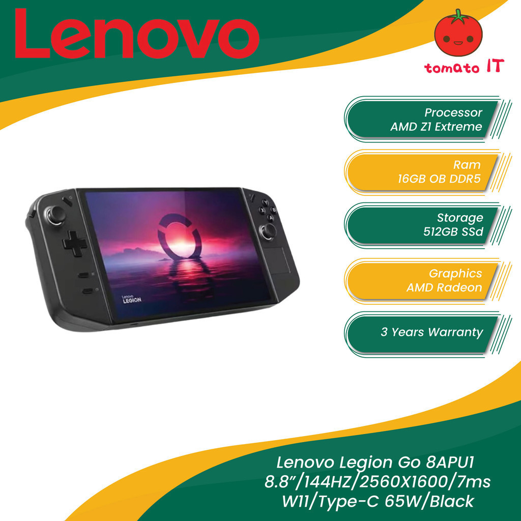LENOVO Legion Go 8APU1 83E1001AMJ - ( 8.8"/AMD Z1 Extreme/16GB/512GB ...