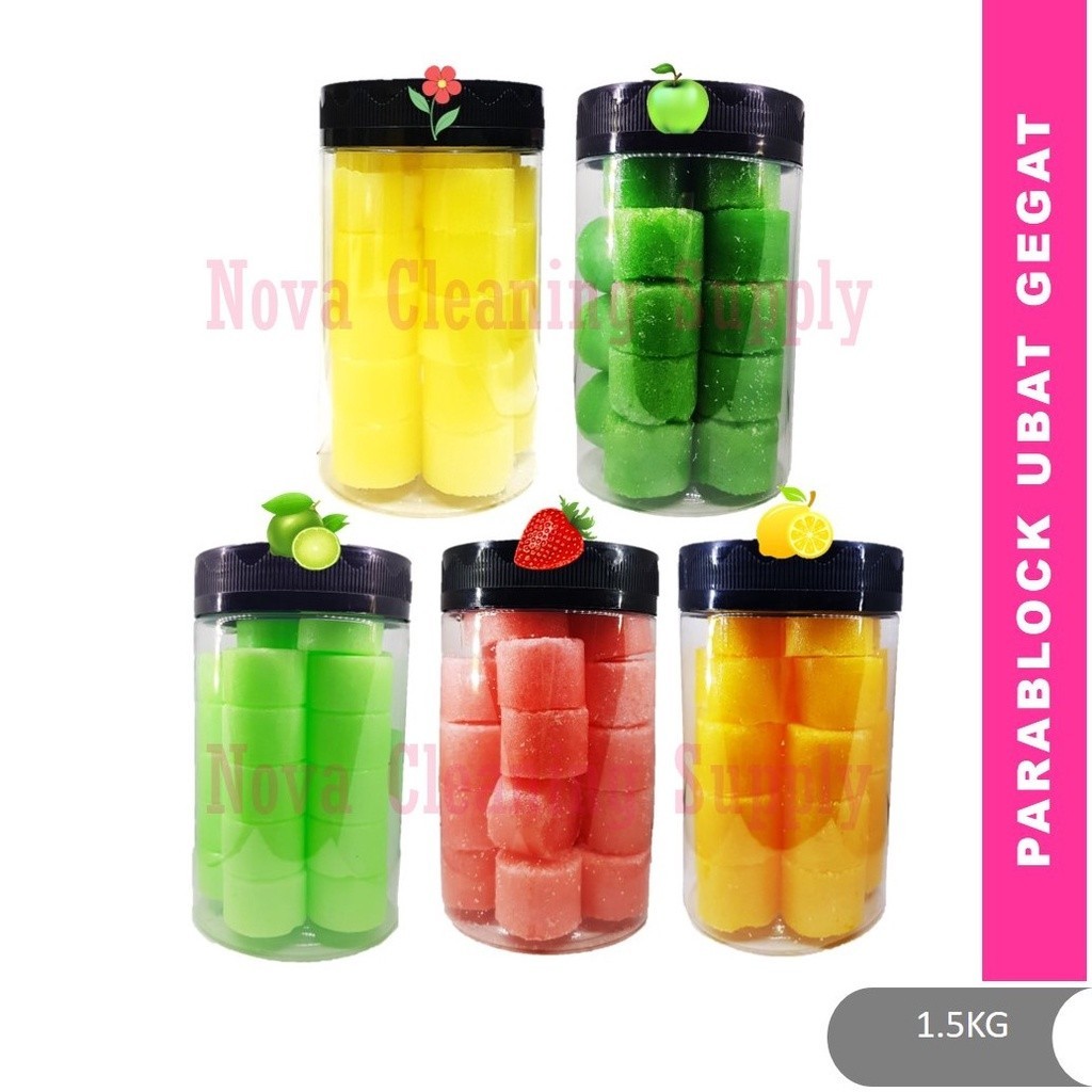 1.5KG Deodorant parablock toilet Deodorant Cat odour Ubat Gegat Kuning ...