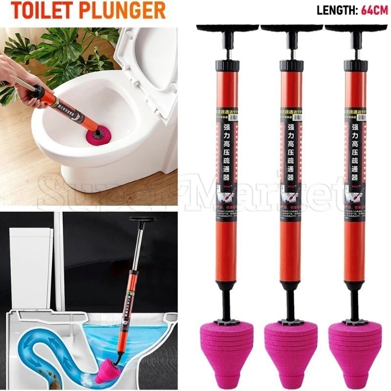 Toilet Unclog Tools - Household Supplies - High Pressure Unclogger ...