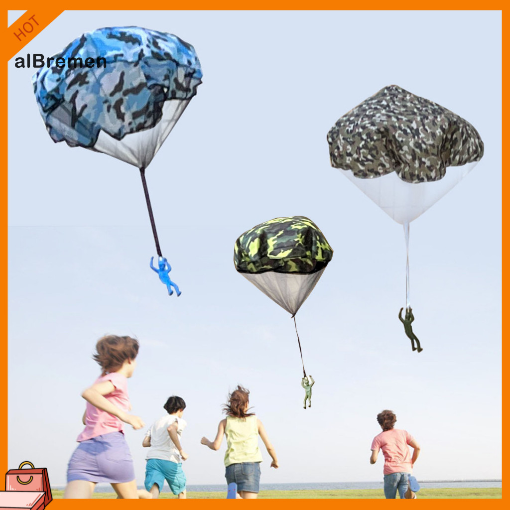 (New) Easy-to-use Parachute Toy Educational Science Toy Outdoor Hand ...