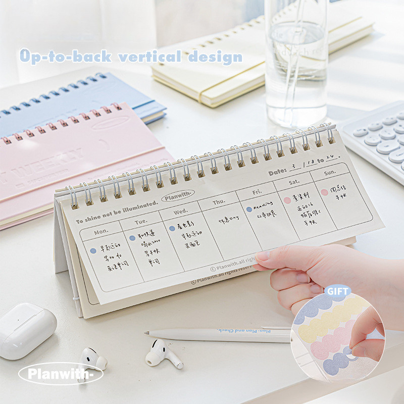 Planwith WEEKLY Flip Week Plan Book Can Be Used for Making Notes ...