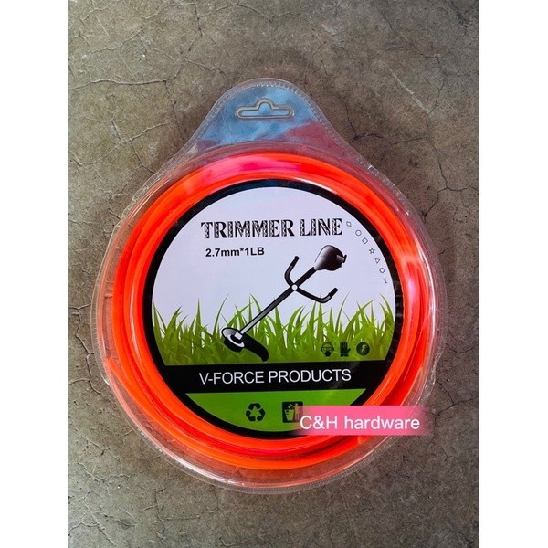 tali mesin potong rumput 1lb/ trimmer line / square cut | Shopee Malaysia