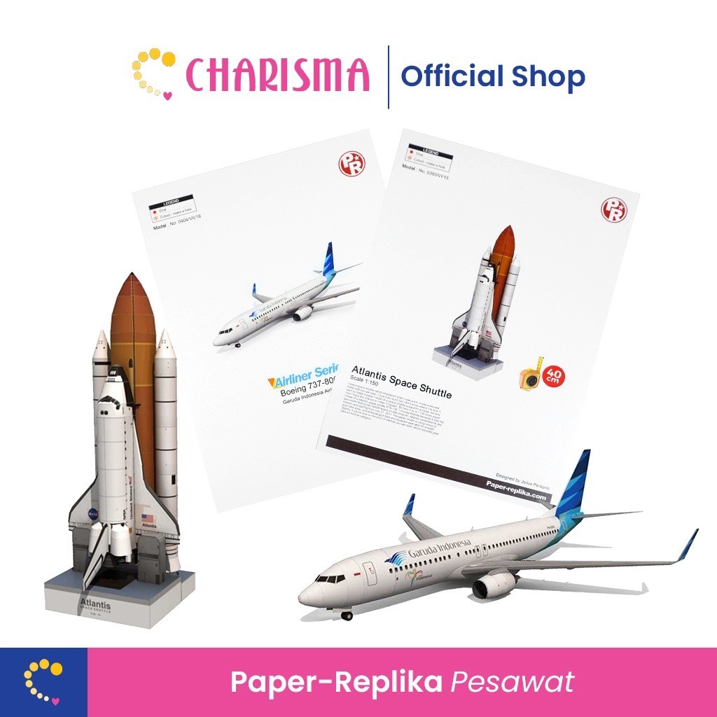Charisma Papercarft DIY Paper Pattern Airplane Motif - Creation Paper ...