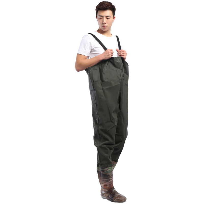 Military Fan PVC Water Pants Half-Length Fishing Pants Water Pants ...