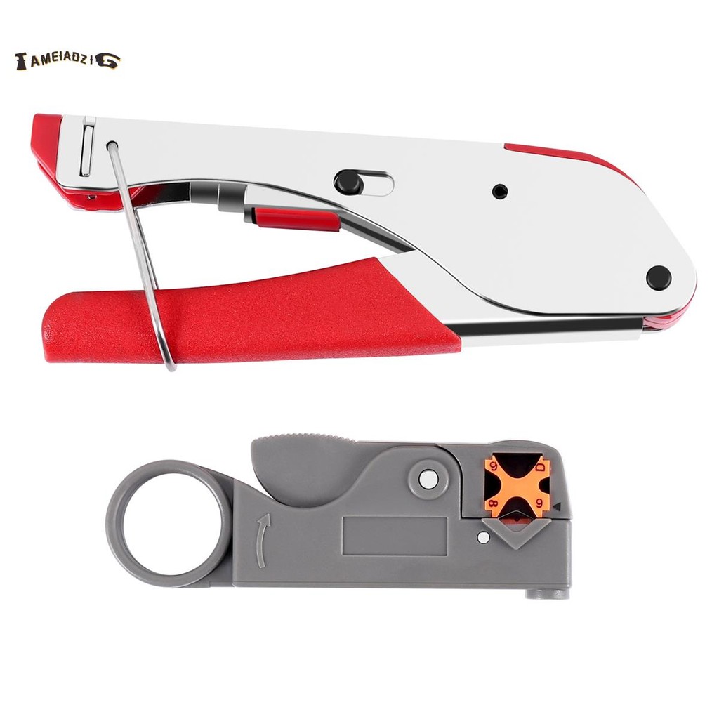 New Multi Compression Coaxial Cable Crimping Tool F Rg6 Rg58 Rg59 ...