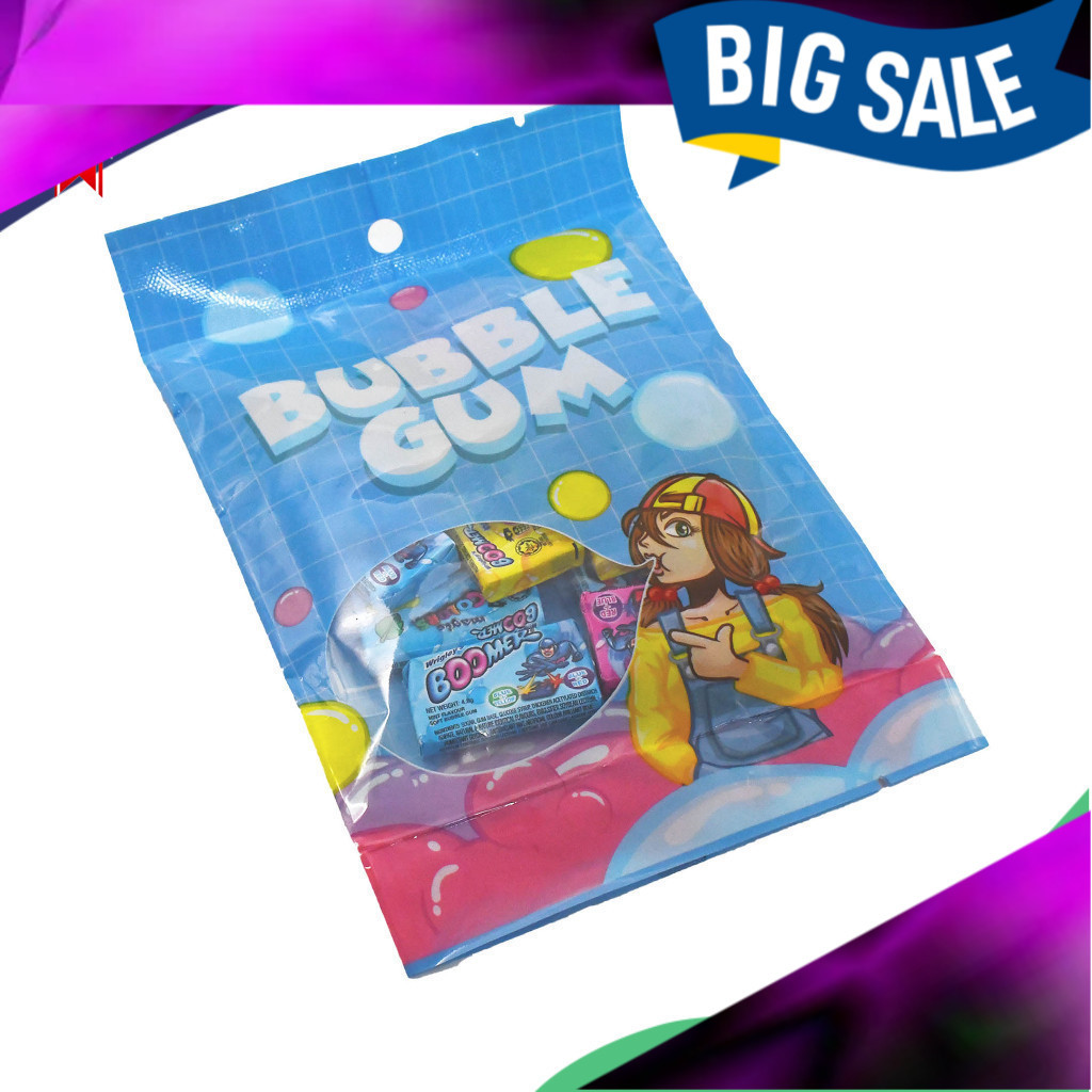 (HALAL) Gula-gula Getah, Boomer Magic Colors Bubble Gum (55g x 12 Pcs ...