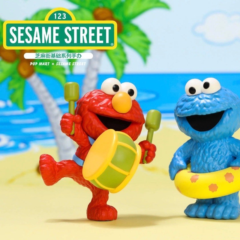 Ready Stock Sesame Street Basic Series Mystery Box Confirmed popmart ...
