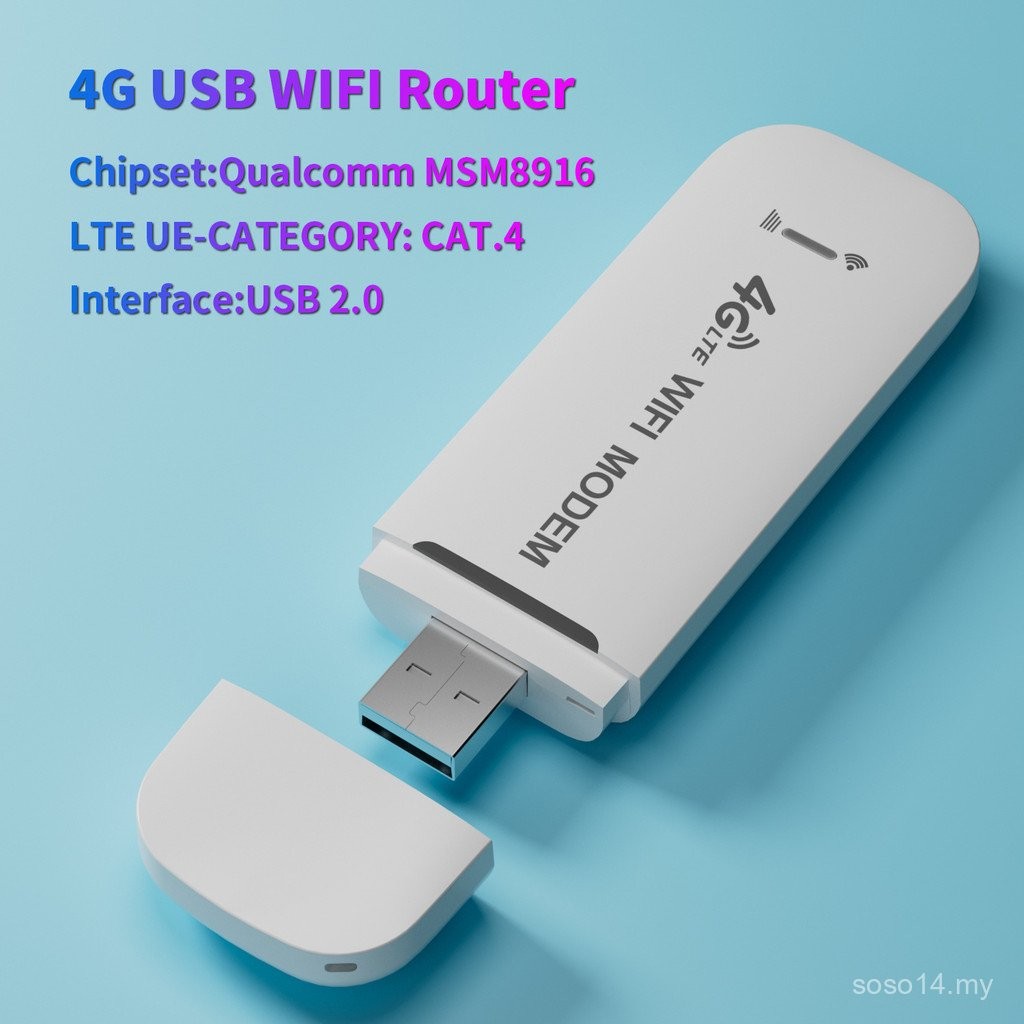 4G LTE Wireless USB Dongle Mobile Broadband 150Mbps Modem | Shopee Malaysia