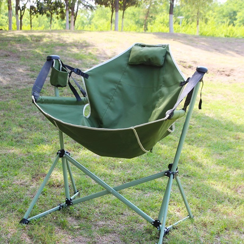 Outdoor Camping Rocking Chair Children Portable Foldable Swing Chair ...