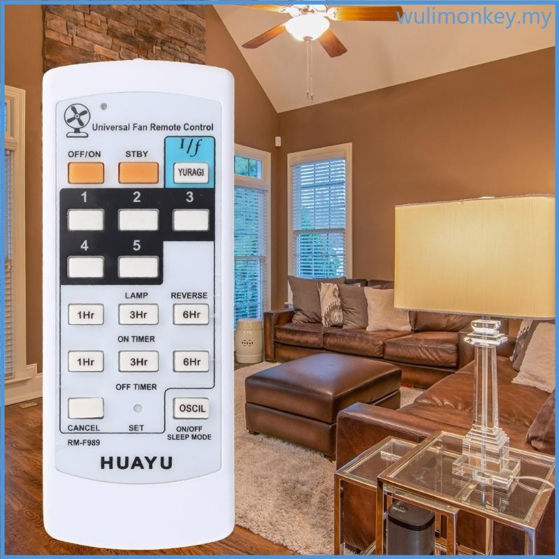 WU FAN-989V Universal Fan Remote Controller Asia Fan Remote Control Fan ...