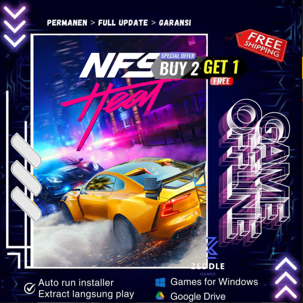 NEED FOR SPEED HEAT - PC GAME / OFFLINE LAPTOP GAME | Shopee Malaysia