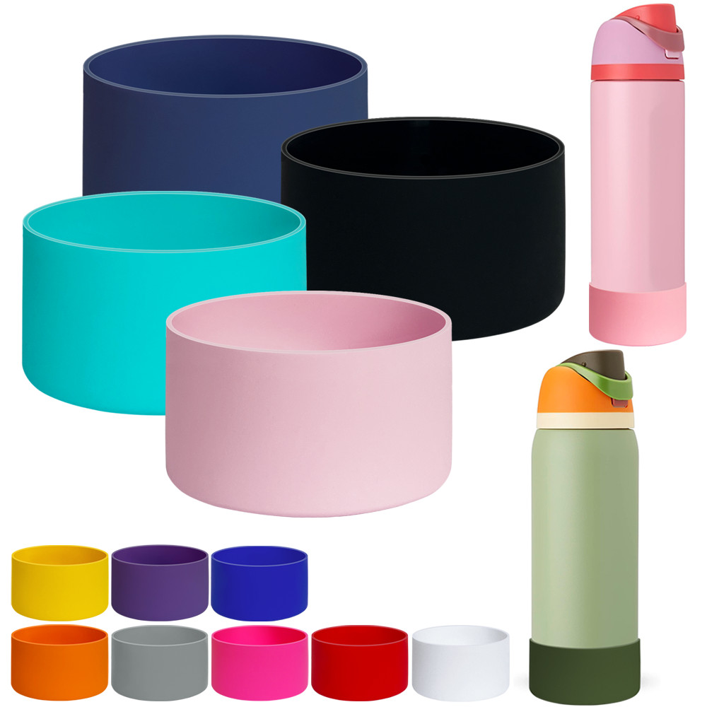 Silicone Water Bottle Boot for Owala 24oz 32oz 40oz, Anti-Slip ...