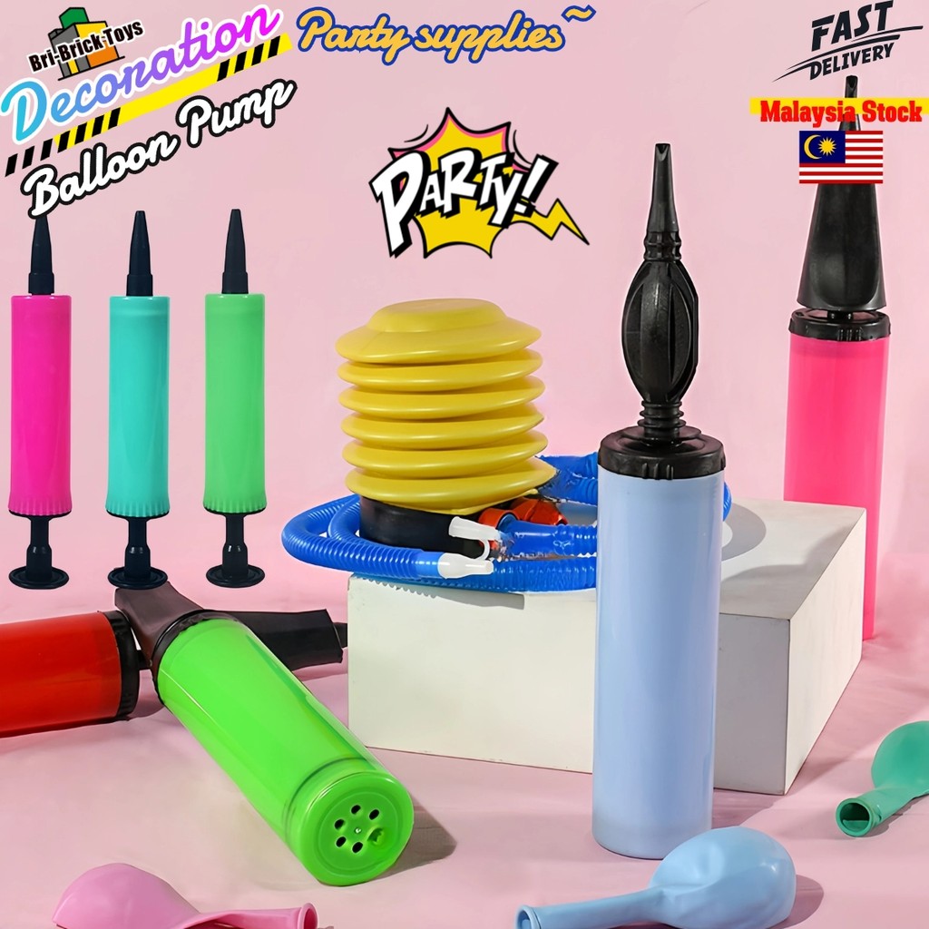 Portable Balloon Pump Handheld Air Inflator for Quick Effortless Party ...