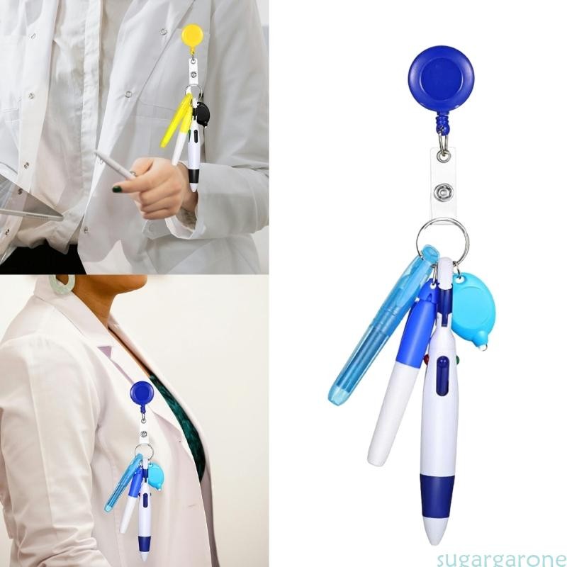 Sugar Badges Reels Holder with Alligator Clip for Nurse Doctor Badges ...