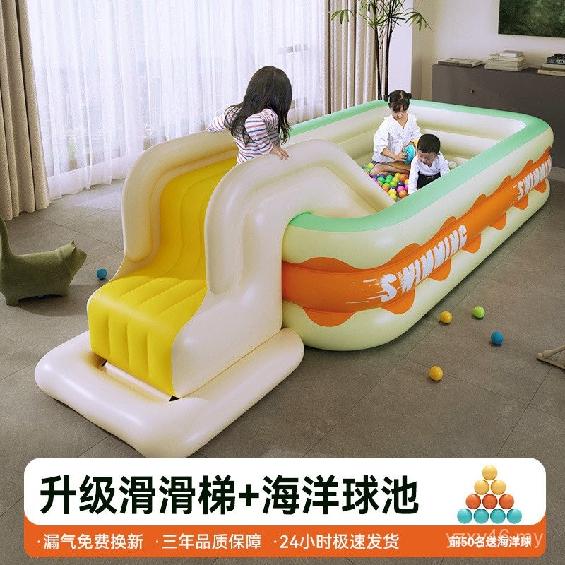 Ocean kolam bola Kanak-kanak Dalaman Rumah Bayi kolam renang Slaid ...