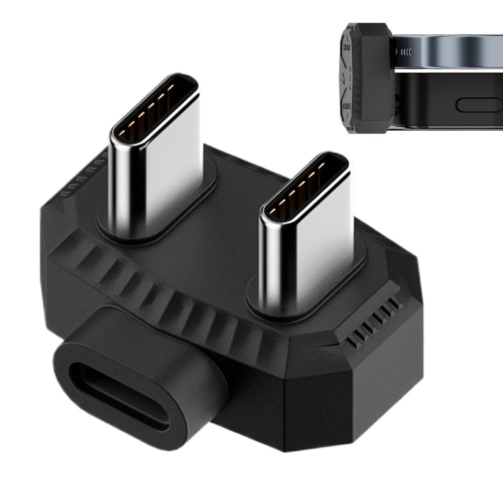 Lavalier Microphone Type C Adapter Portable U-Shaped Lavalier ...
