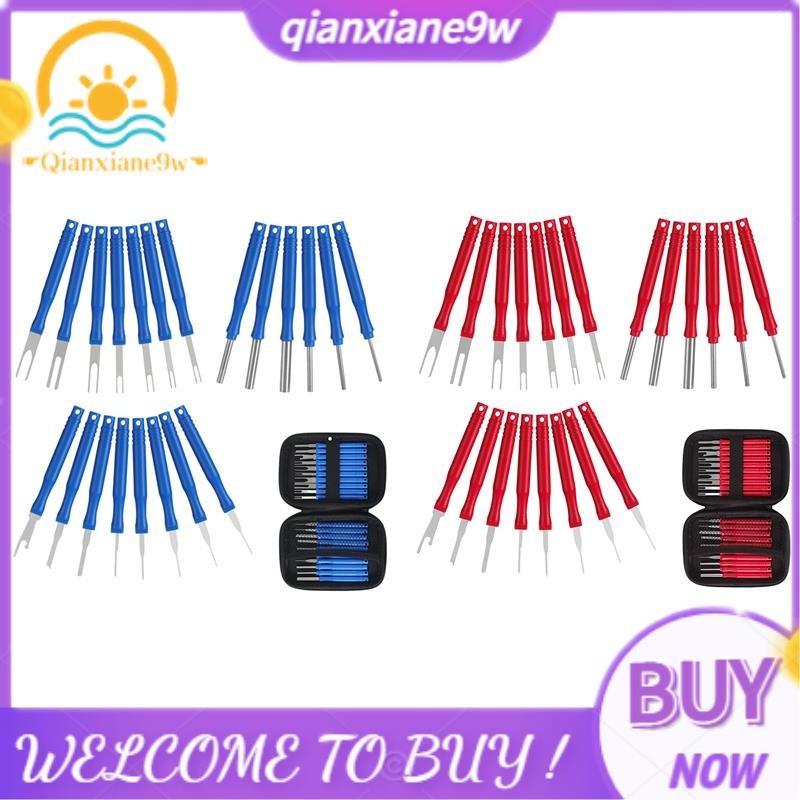 21Pcs Car Terminal Removal Tool Kit Cable Plug Remove Puller Electrical ...