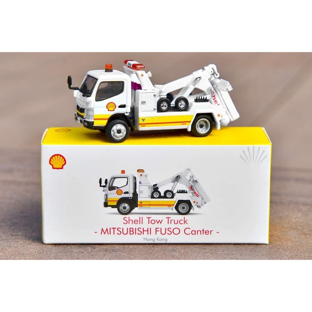 Tiny City Alloy Car TINY-Mitsubishi Fuso Canter Clam Shell Trailer ...