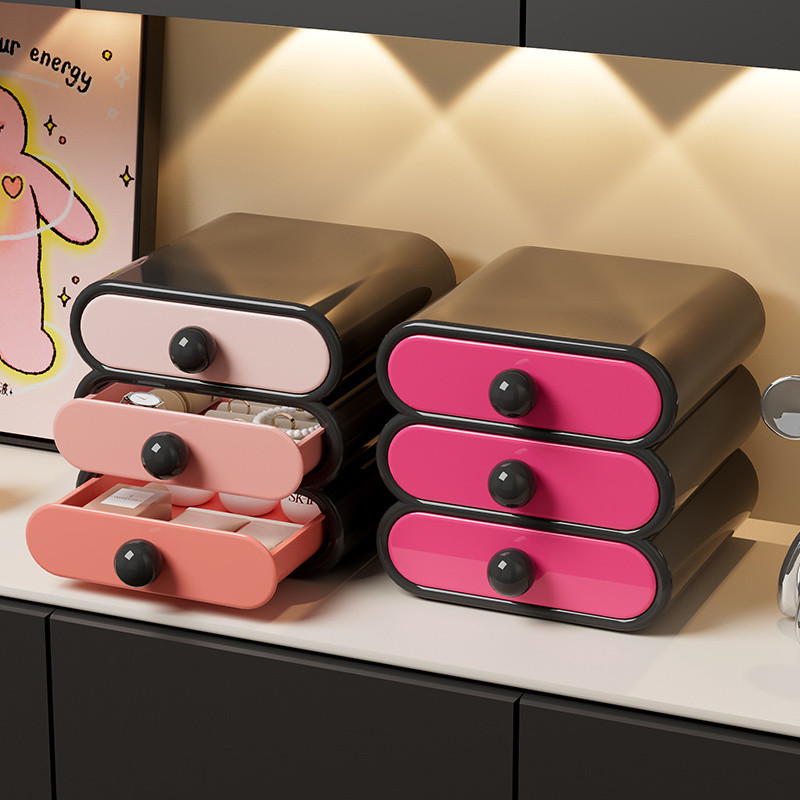 Shopee Official Drawer Storage Box Desktop Storage Rack Entrance ...