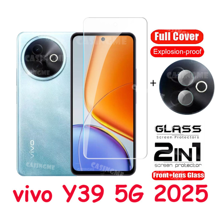 For Vivo Y39 5G 2025 Full Cover Tempered Glass Flim For Vivo Y39 5G ...