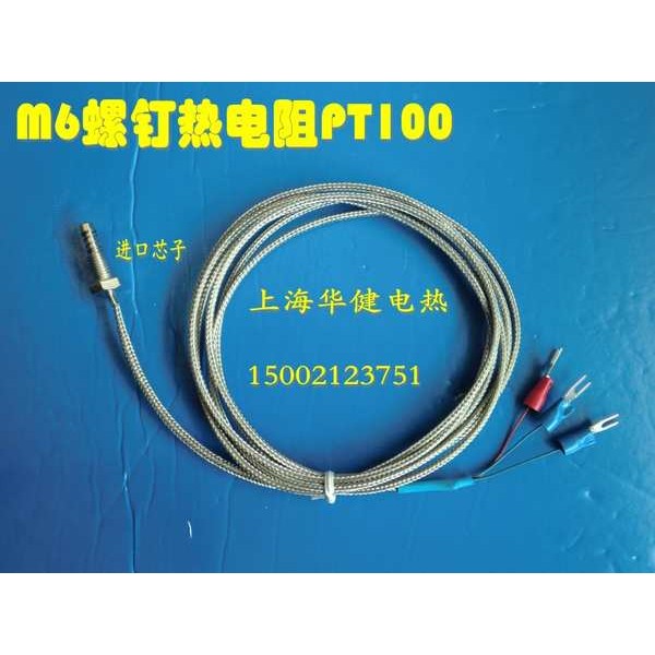 Pt100 Screw Occasional M6 Platinum Resistance Temperature Sensor ...