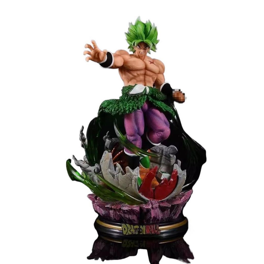 29CM Berserk Dragon Ball Broly Saiyan Bloodline Awakening Standing Pose ...