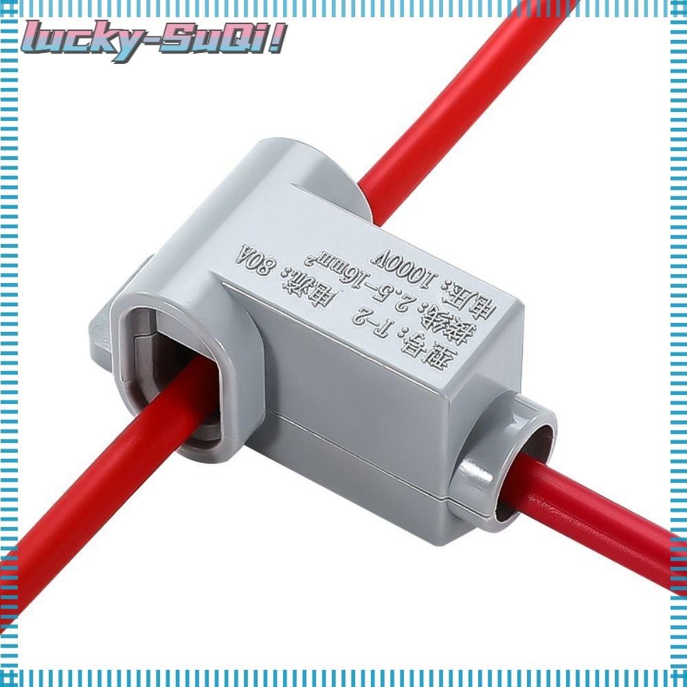 LUCKY-SUQI Quick Terminal Block, T-type High Power Wire Connector ...