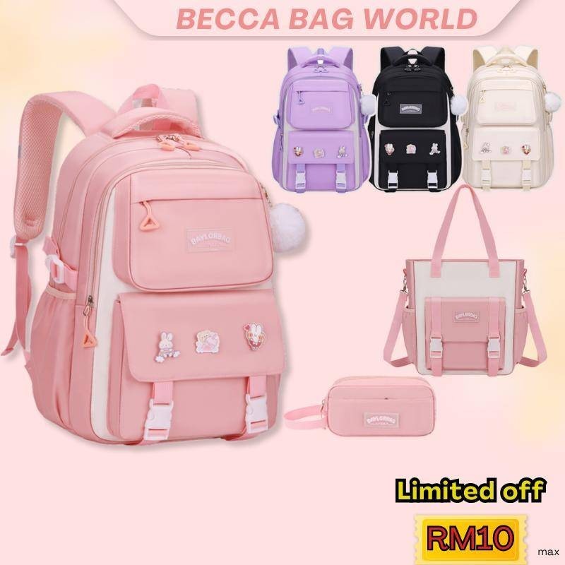 ️Ready stock ️primary school bag children school bag beg sekolah ...