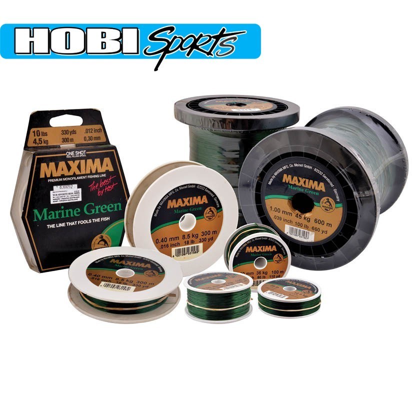 USA MAXIMA LINE (( 𝙏𝙊𝙐𝙂𝙃 ))600M / 1000M MAXIMA LINE MARINE GREEN USA ...