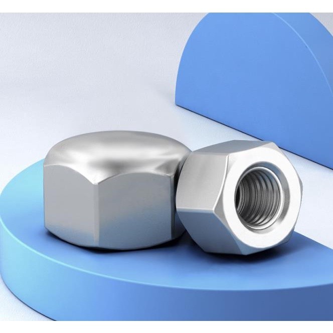 M3 M4 M5 M6 M8 M20 304 Stainless Steel Low Profile Cap Nut Hex Cap ...