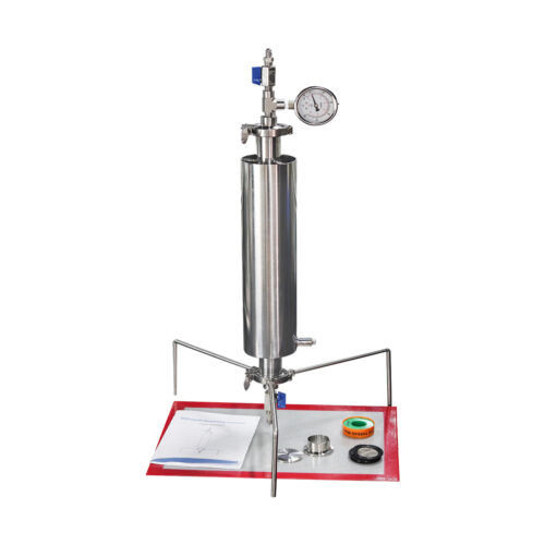 18" 90g Jacketed Heavy Duty Plant Essential Oil Extractor Open Blast ...