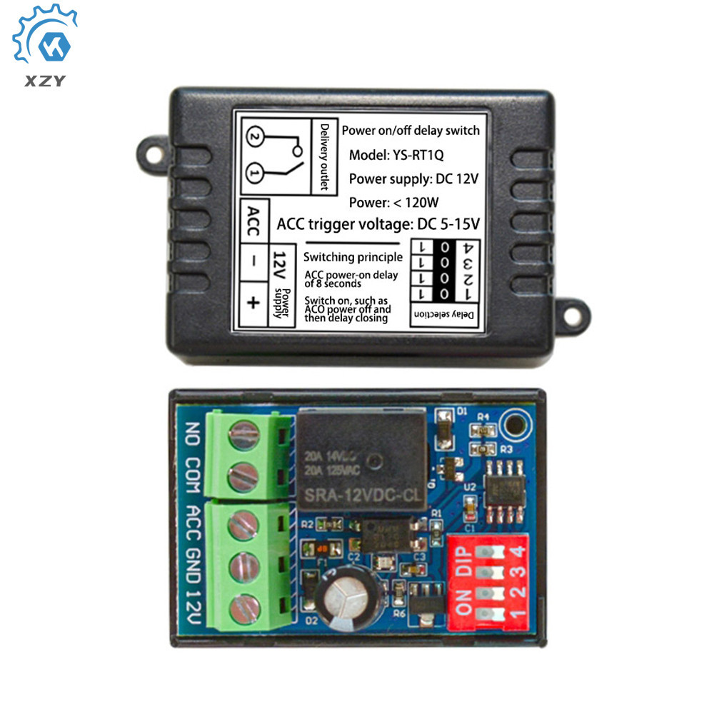12v Timer Relay On Off Automotive Digital Delay Relay Electric Delay Timer Switch Cycle Time